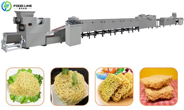Instant Noodle Production Line | Square / round shapes noodle