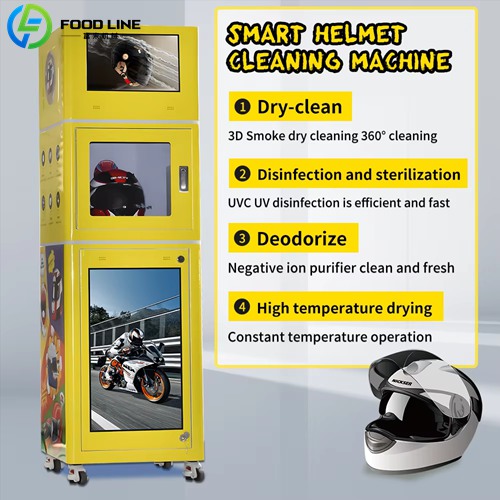 Smart Helmet Washing Machine for Motorcycle Bike Helmet