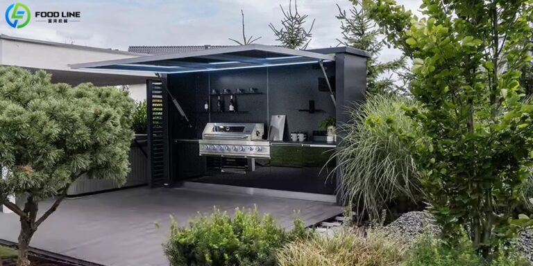 Modular Outdoor Kitchen Exported to Australia | Foodline